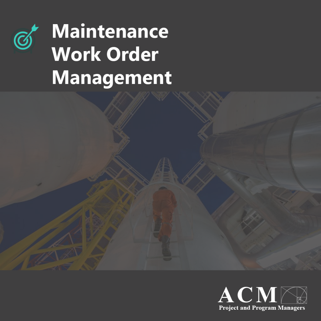 Maintenance Work Order Management – 1 Hour | Administrative Controls ...